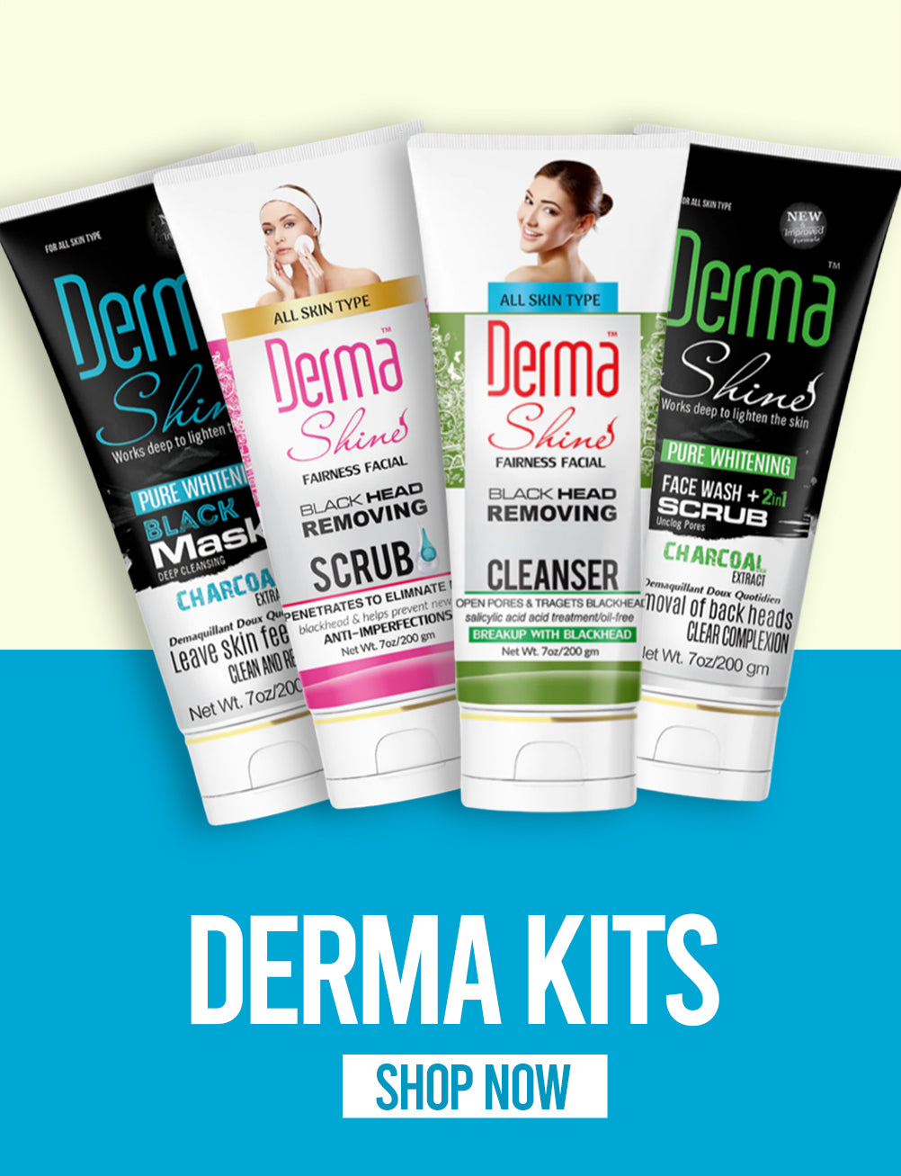 Buy Skin Care Sets & Kits Online in Pakistan | Derma Shine | Lipcara