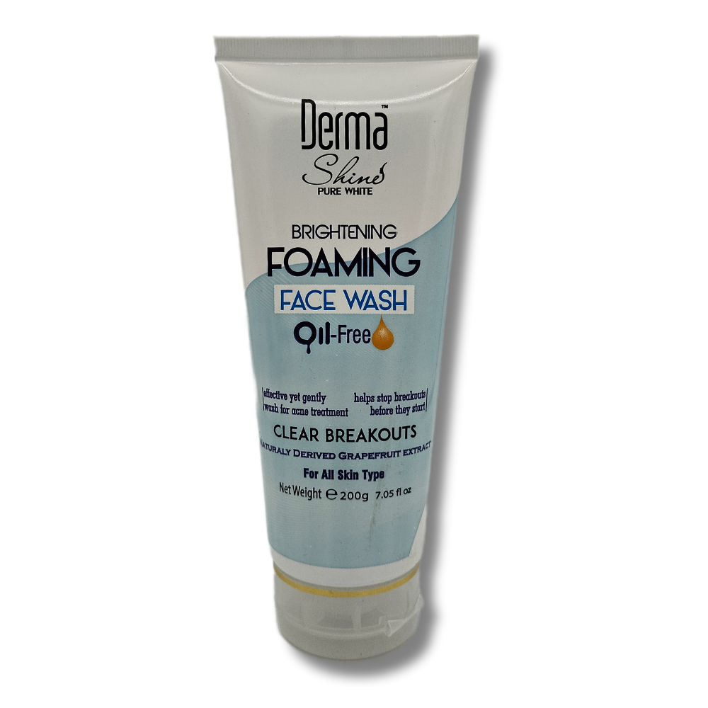 Derma Shine Oil Free Foaming Face Wash – Lipcara