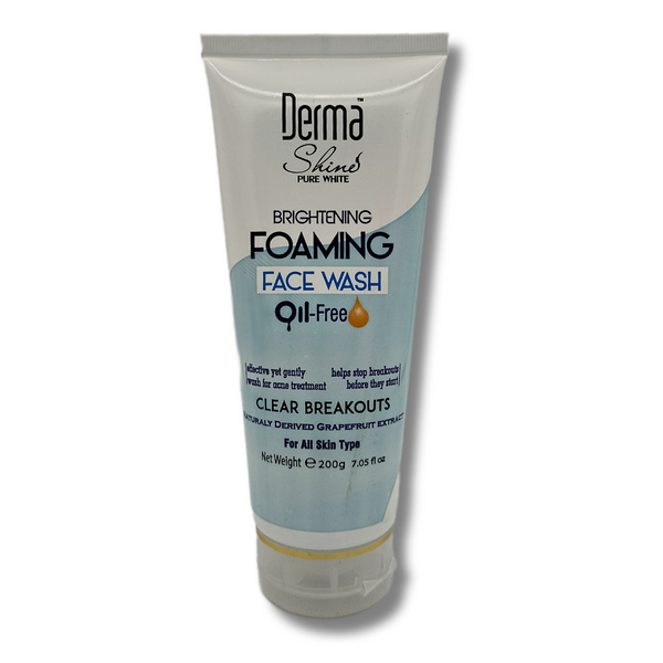 Derma Shine Oil Free Foaming Face Wash – Lipcara