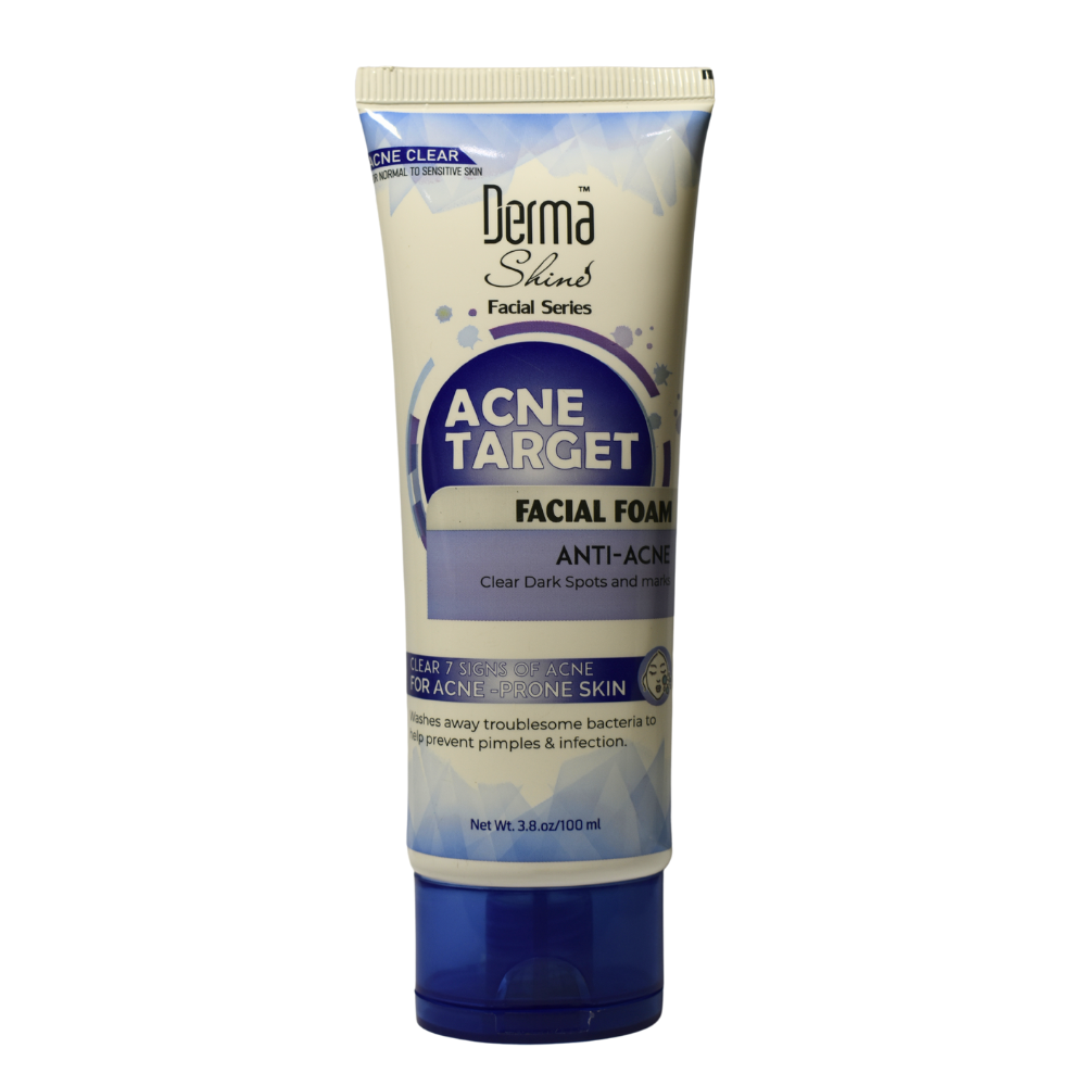 Derma Shine Acne Target Facial Foam – Lipcara